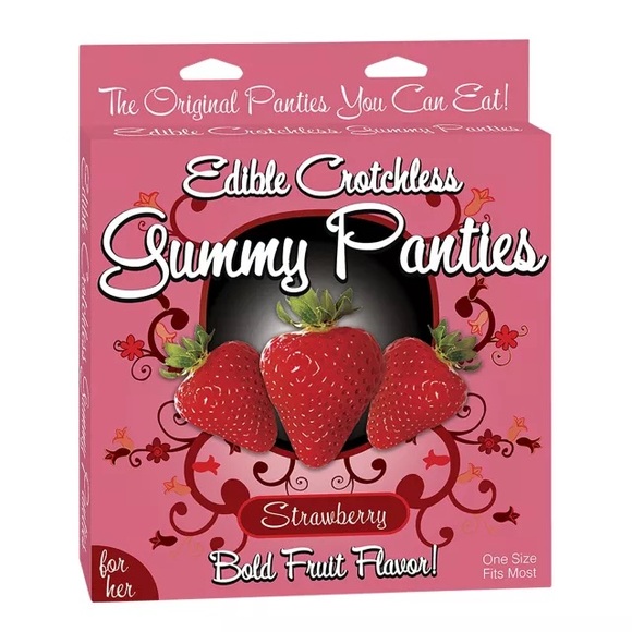 Intimates & Sleepwear | Edible Crotchless Gummy Panties Strawberry ...